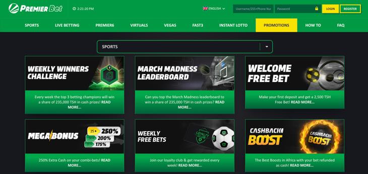 Premier Bet TZ - App Download, Online Bet and Jackpot